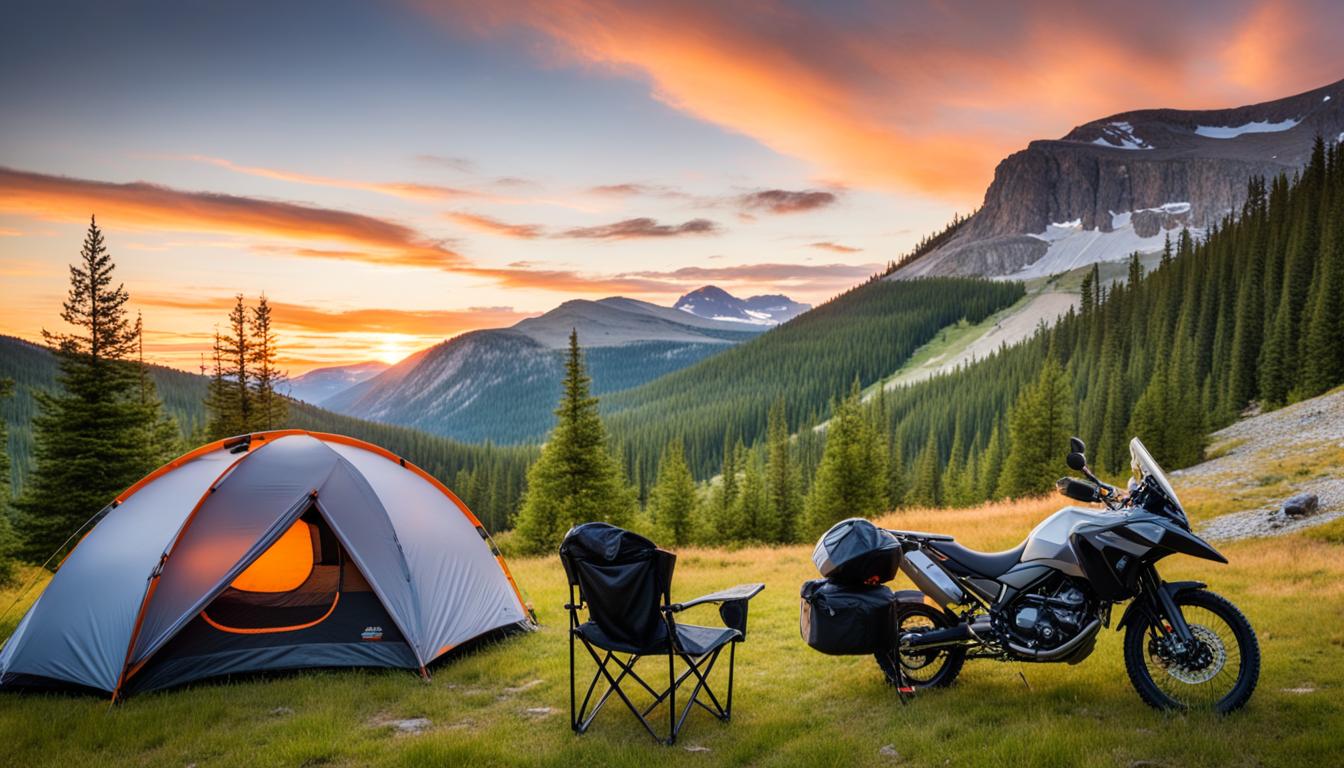 Small 2 Person Tents for Motorcycle Touring Compact & Lightweight